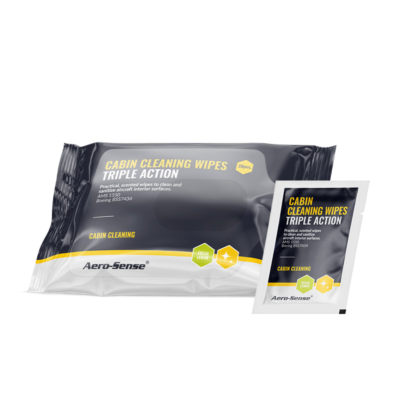 Cabin Cleaning Wipes Triple Action | Aero Sense